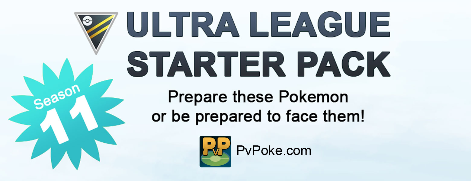 Master League Starter Pack for Season 11 | PvPoke